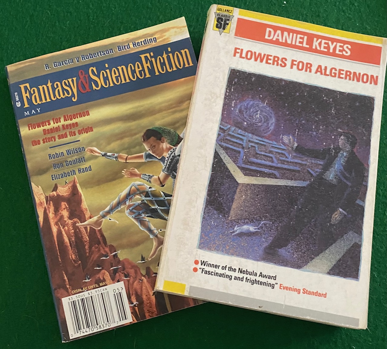 A Short Story And Novel That Ian Likes: Flowers For Algernon by Daniel ...